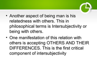 Introduction to the philosophy of the human person | PPT