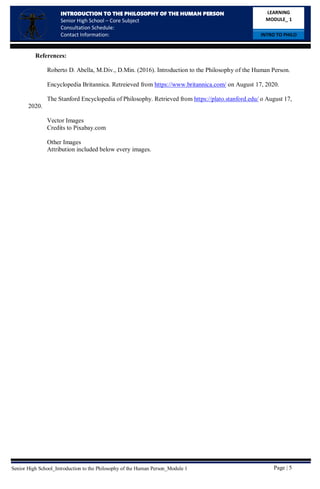 Introduction to the Philosophy of the Human Person_Module 1.pdf