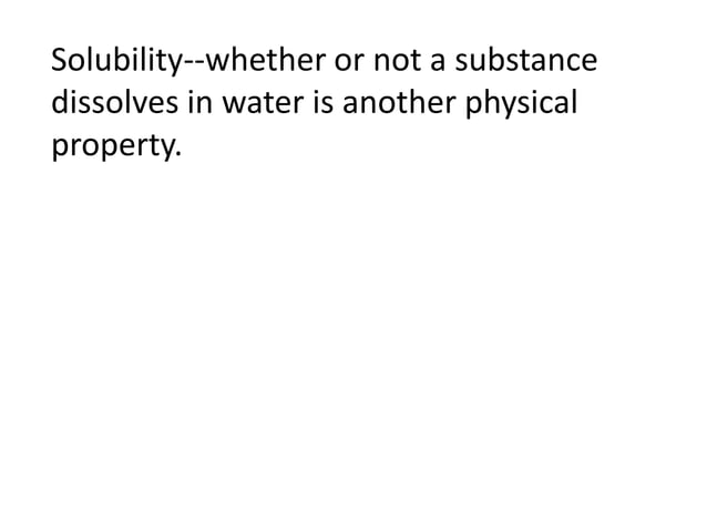Physical properties of matter..introduction (Teach) | PPT