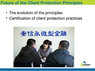 Introduction to the principles of client protection to post | PPT ...