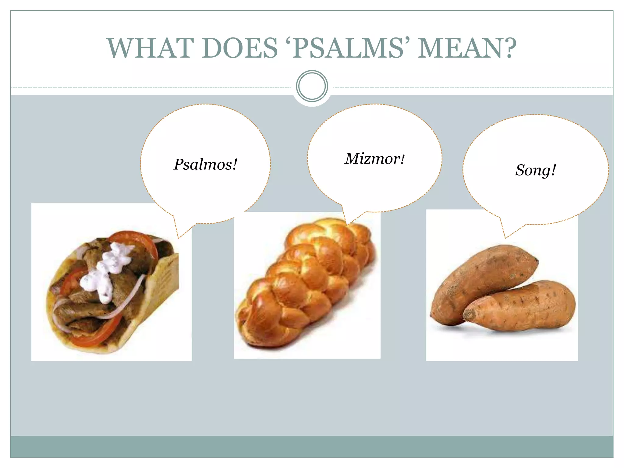 Introduction to Psalms | PPTX