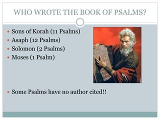 Introduction to Psalms | PPTX