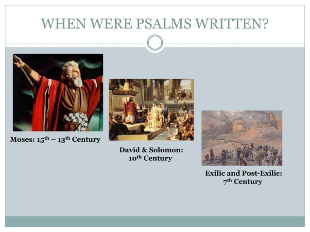 Introduction to Psalms | PPTX