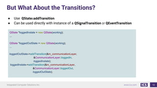 Introduction to the Qt State Machine Framework using Qt 6 | PDF