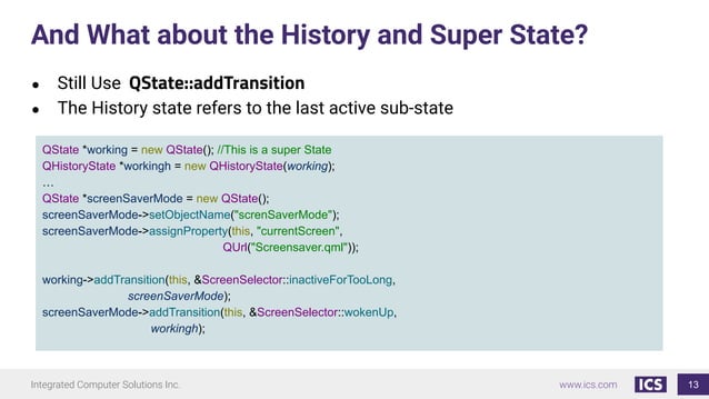 Introduction To The Qt State Machine Framework Using Qt 6 Ppt 6689