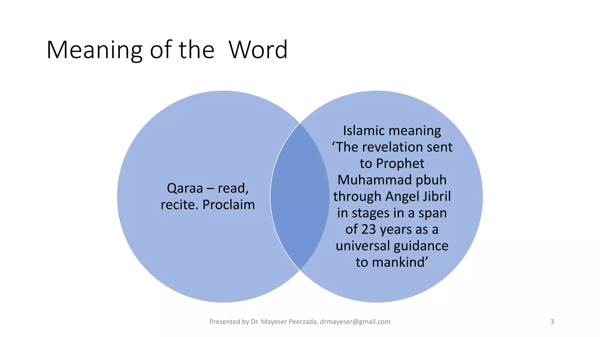 Introduction to the Quran.pptx