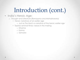 Introduction to the ramayana | PPTX