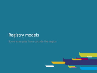 Introduction : registry models | PDF
