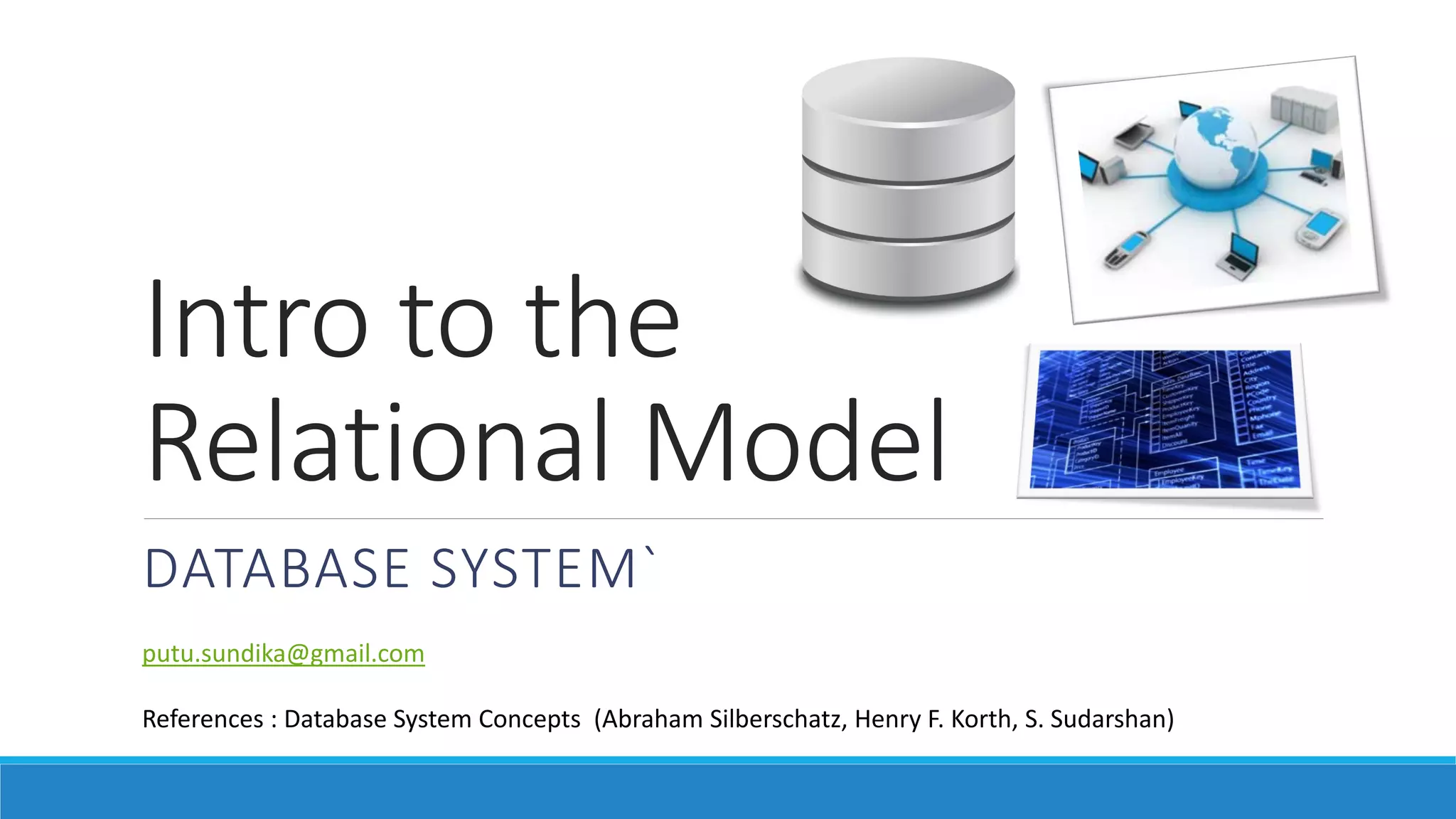 Introduction to the relational model | PPT