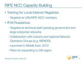Introduction to the RIPE NCC and the RIR System | PPT