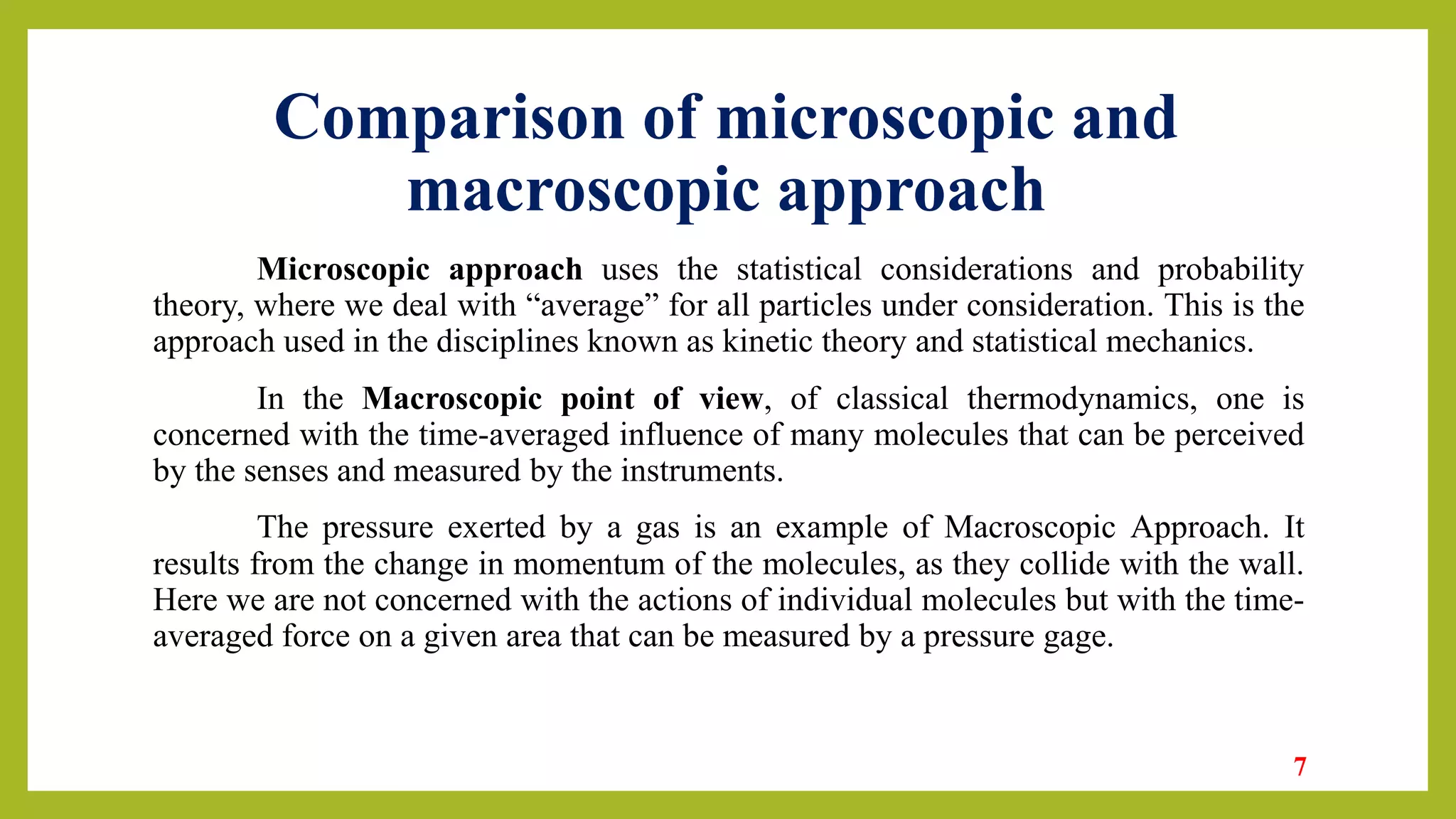 Introduction to thermodynamics | PPTX
