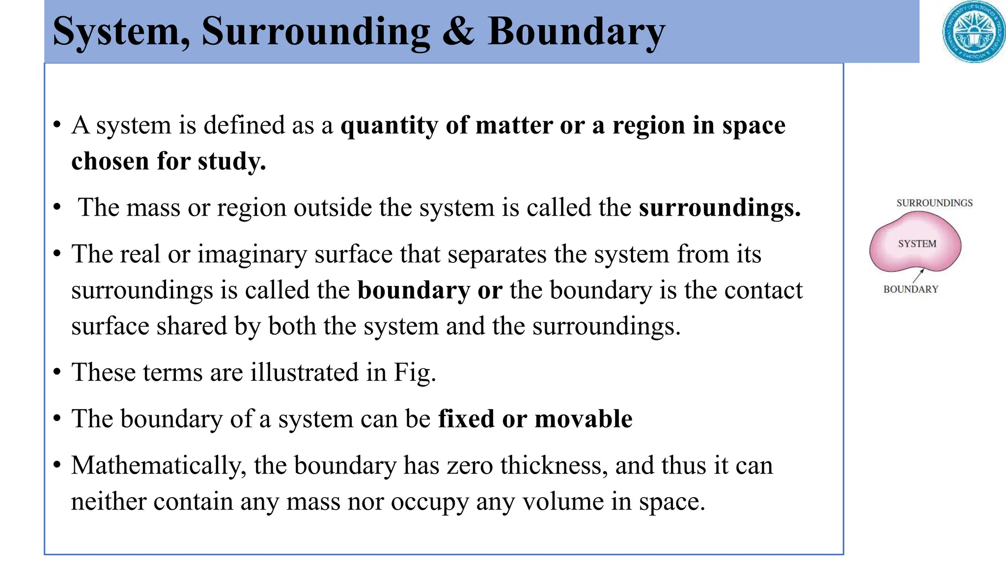 Introduction to Thermodynamics, system, density and specific gravity.pptx