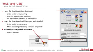 Introduction to the rockwell automation library of process objects | PPTX