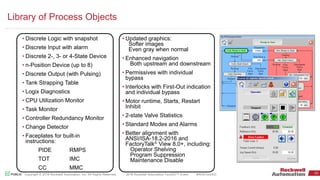 Introduction to the rockwell automation library of process objects | PPTX