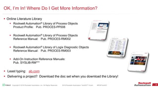 Introduction to the rockwell automation library of process objects | PPTX