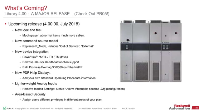 Introduction to the rockwell automation library of process objects ...