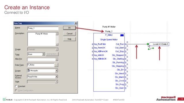 Introduction to the rockwell automation library of process objects