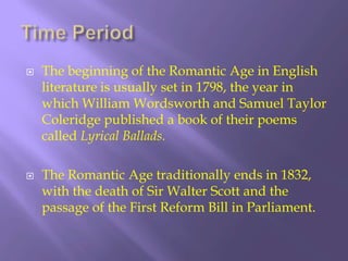 Introduction to the Romantic Era | PPTX