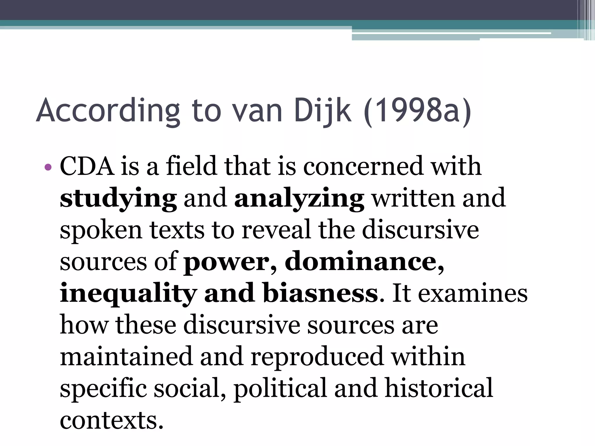 Introduction to the school of cda. | PPTX