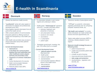 Nordic healthcare systems and ongoing building/restructuring at a ...