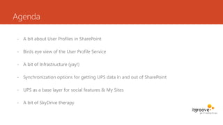 Introduction to the SharePoint 2013 User Profile Service | PPTX