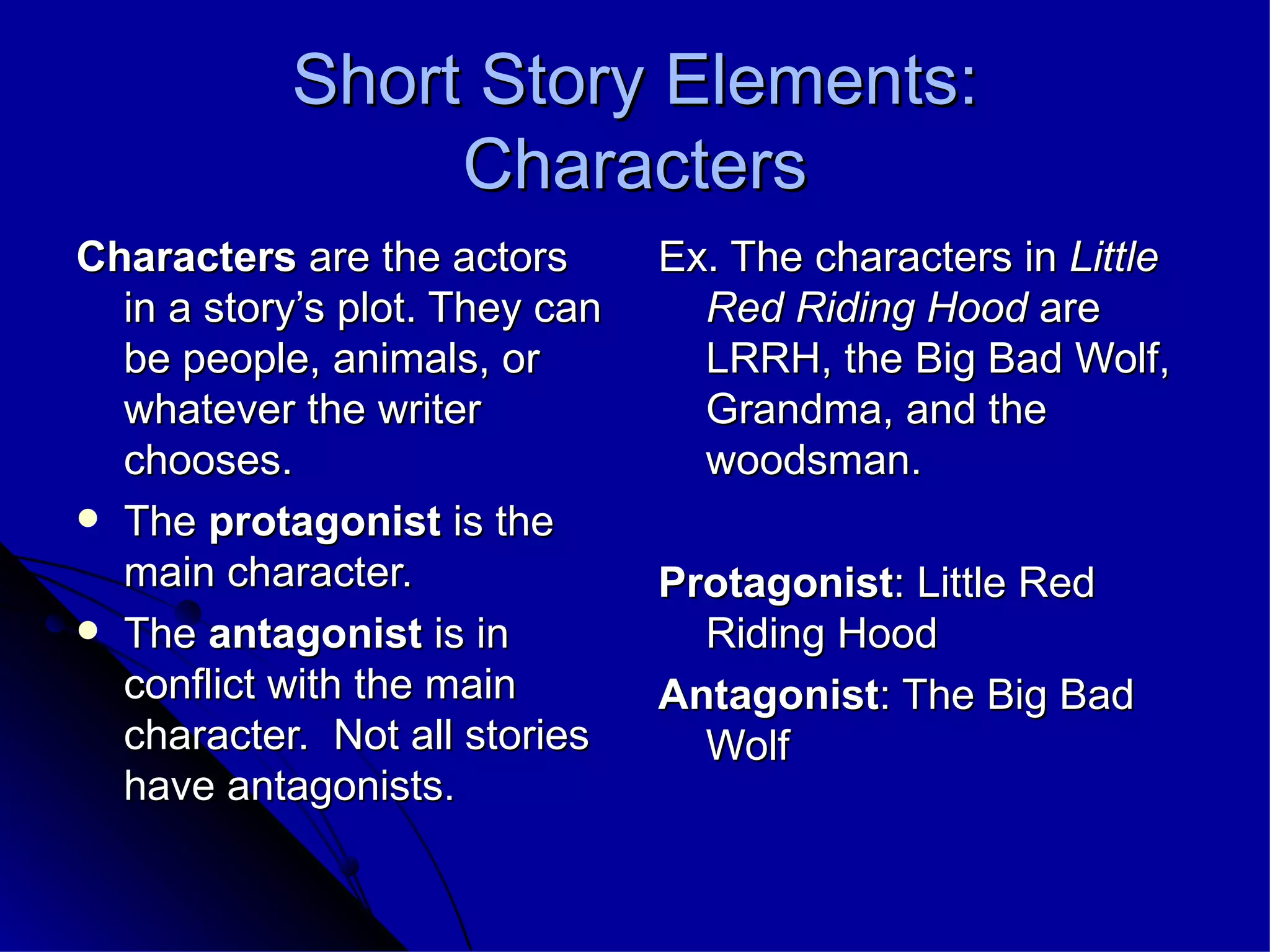 Introduction To The Short Story | PPT