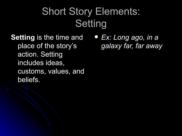 Introduction To The Short Story | PPT | Drama | Genres