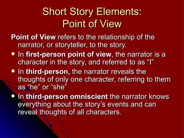 Introduction To The Short Story | PPT | Drama | Genres