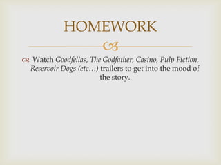 Introduction to the short story Example: Hemingway’s The Killers | PPT