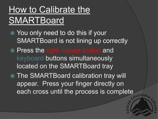 Introduction to the smart board | PPSX