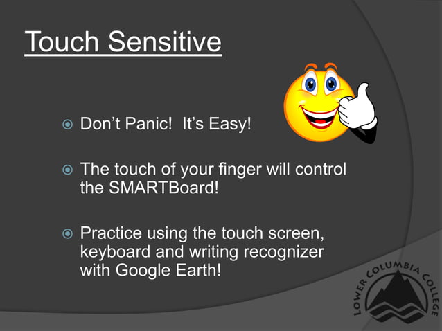 Introduction to the smart board | PPT