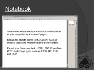 Introduction to the smart board | PPSX