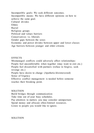 Introduction to the Study of Conflict CommunicationDEFIN | DOCX