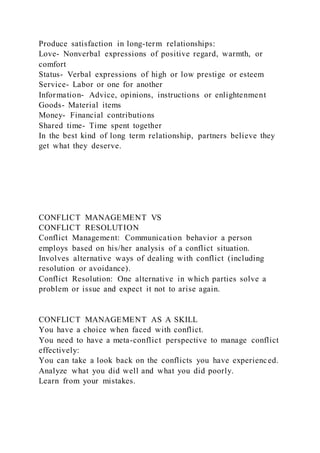 Introduction to the Study of Conflict CommunicationDEFIN | DOCX