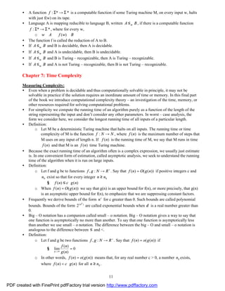 Introduction to the theory of computation | PDF