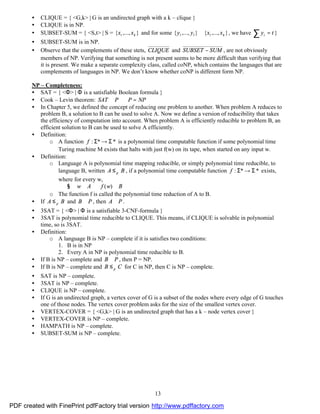 Introduction to the theory of computation | PDF