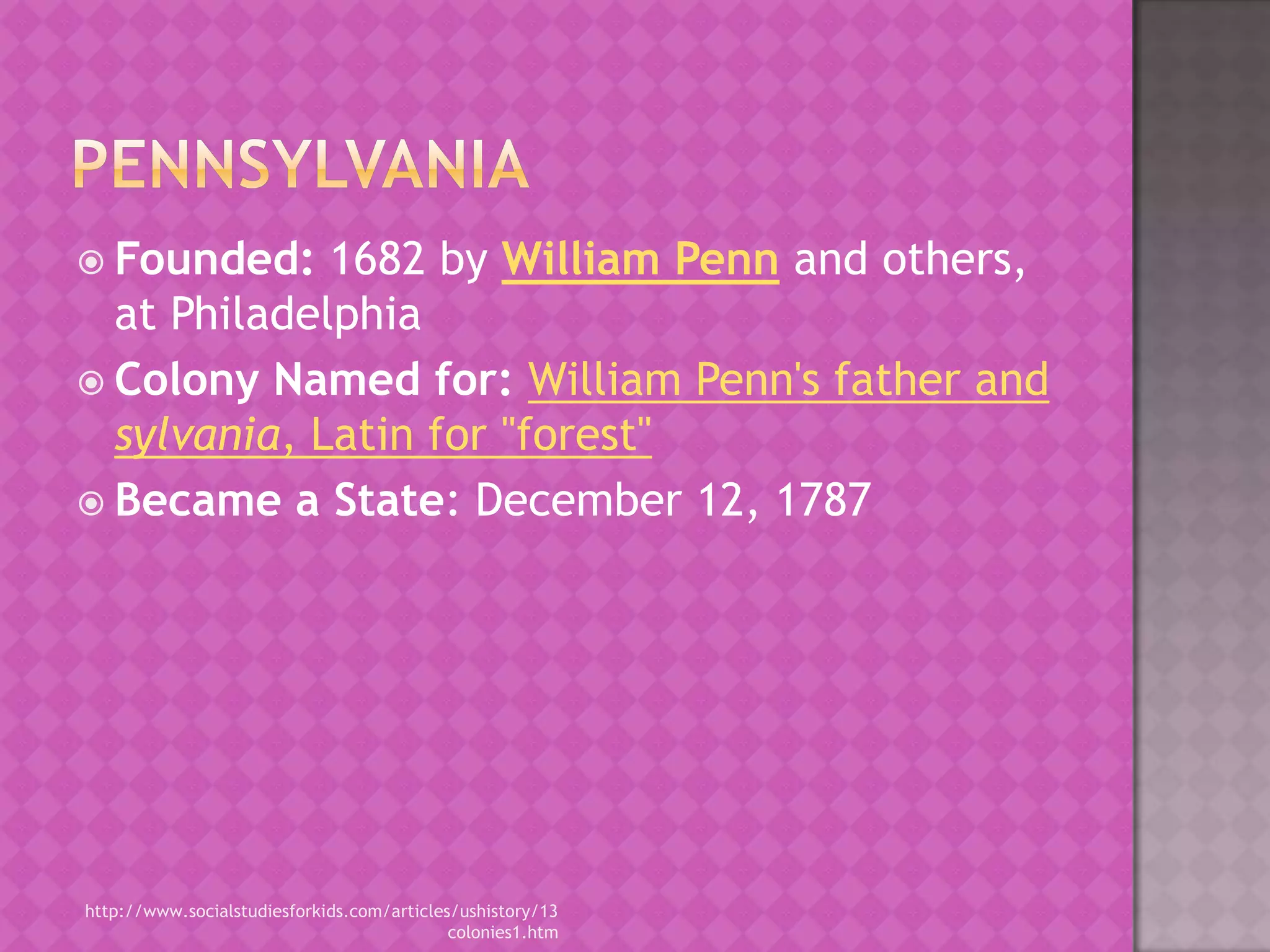 Introduction to the thirteen colonies | PPT