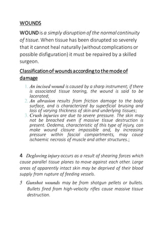 Introduction to the topographical anatomy and operative sugery | DOCX ...