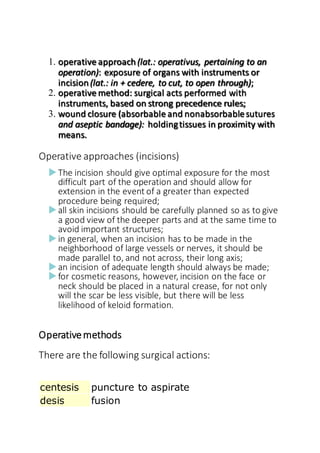 Introduction to the topographical anatomy and operative sugery | DOCX