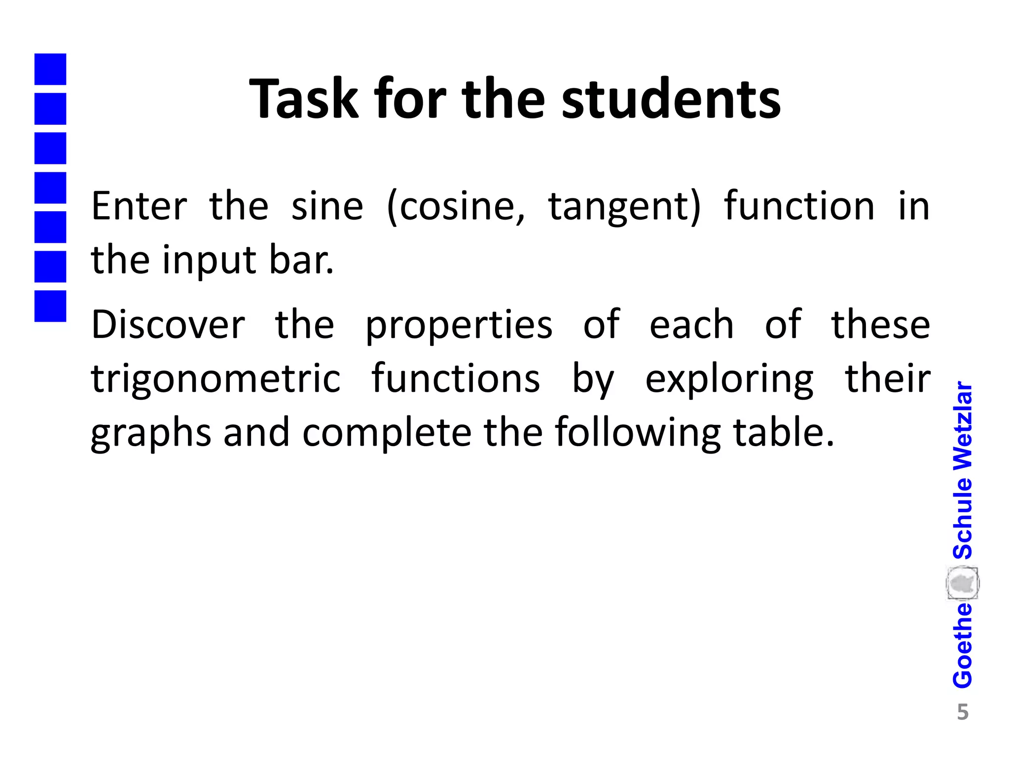 Introduction To The Trigonometric Functions Ppt