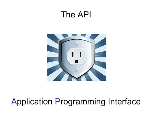 Introduction to the Web API | PPT | Web Design and HTML | Internet