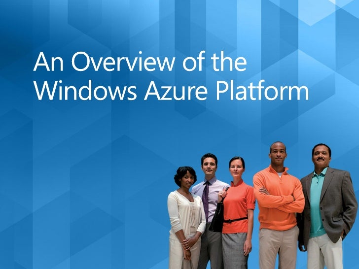 Introduction to the SQL and Windows Azure Platform
