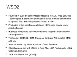 Introduction to the WSO2 Carbon Platform | PDF