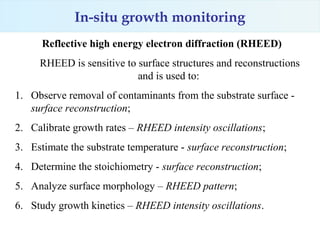Introduction to thin film growth and molecular beam epitaxy | PPT