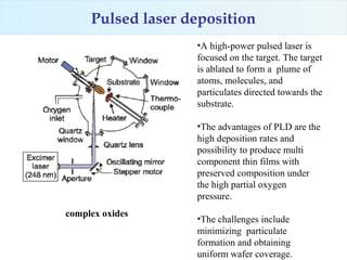 Introduction to thin film growth and molecular beam epitaxy | PPT