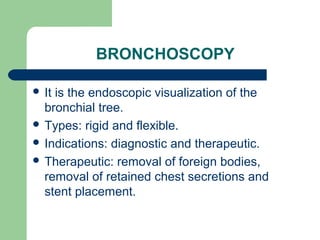 Introduction to thoracic surgery | PPT
