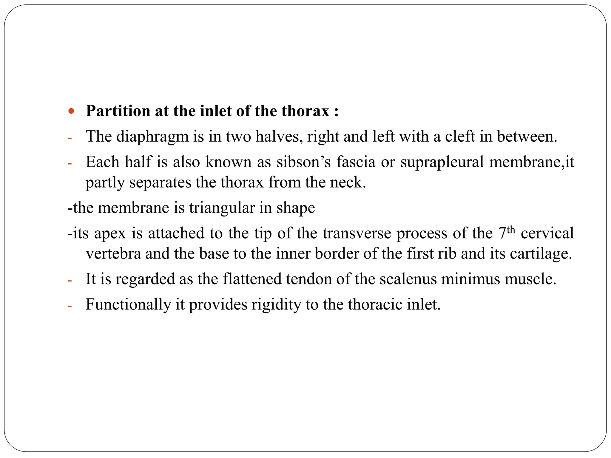 Introduction to thorax | PPTX
