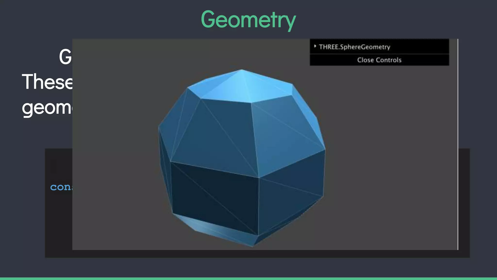 Introduction to three.js