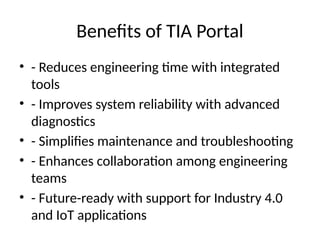 Introduction to TIA Portal A Comprehensive Guide to Siemens' Totally ...