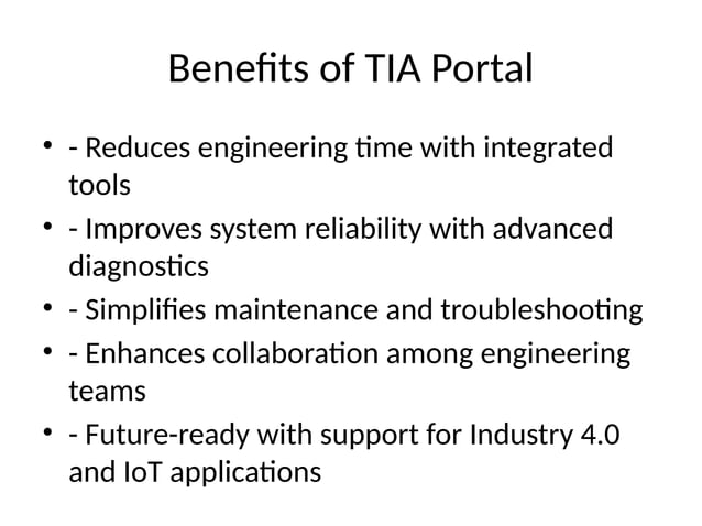 Introduction to TIA Portal A Comprehensive Guide to Siemens' Totally Integrated Automation ...